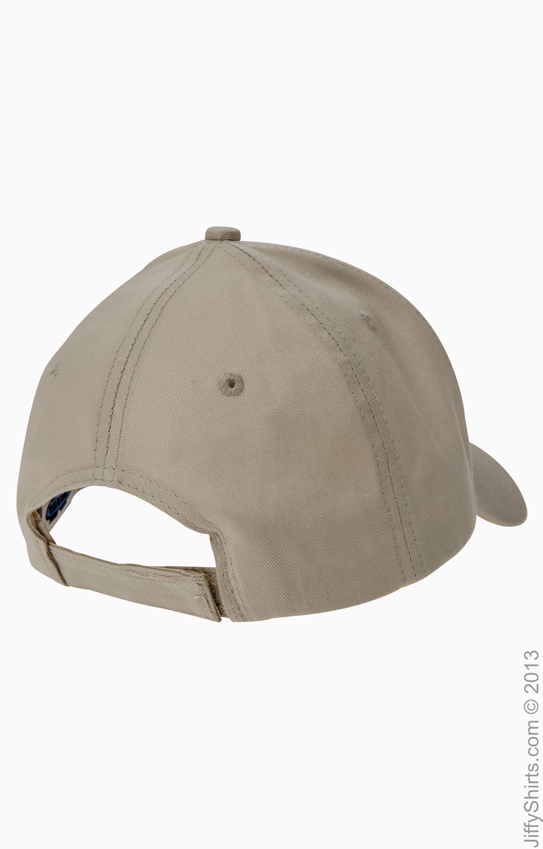Big Accessories Bx020 6 Panel Structured Twill Cap | Jiffy Shirts