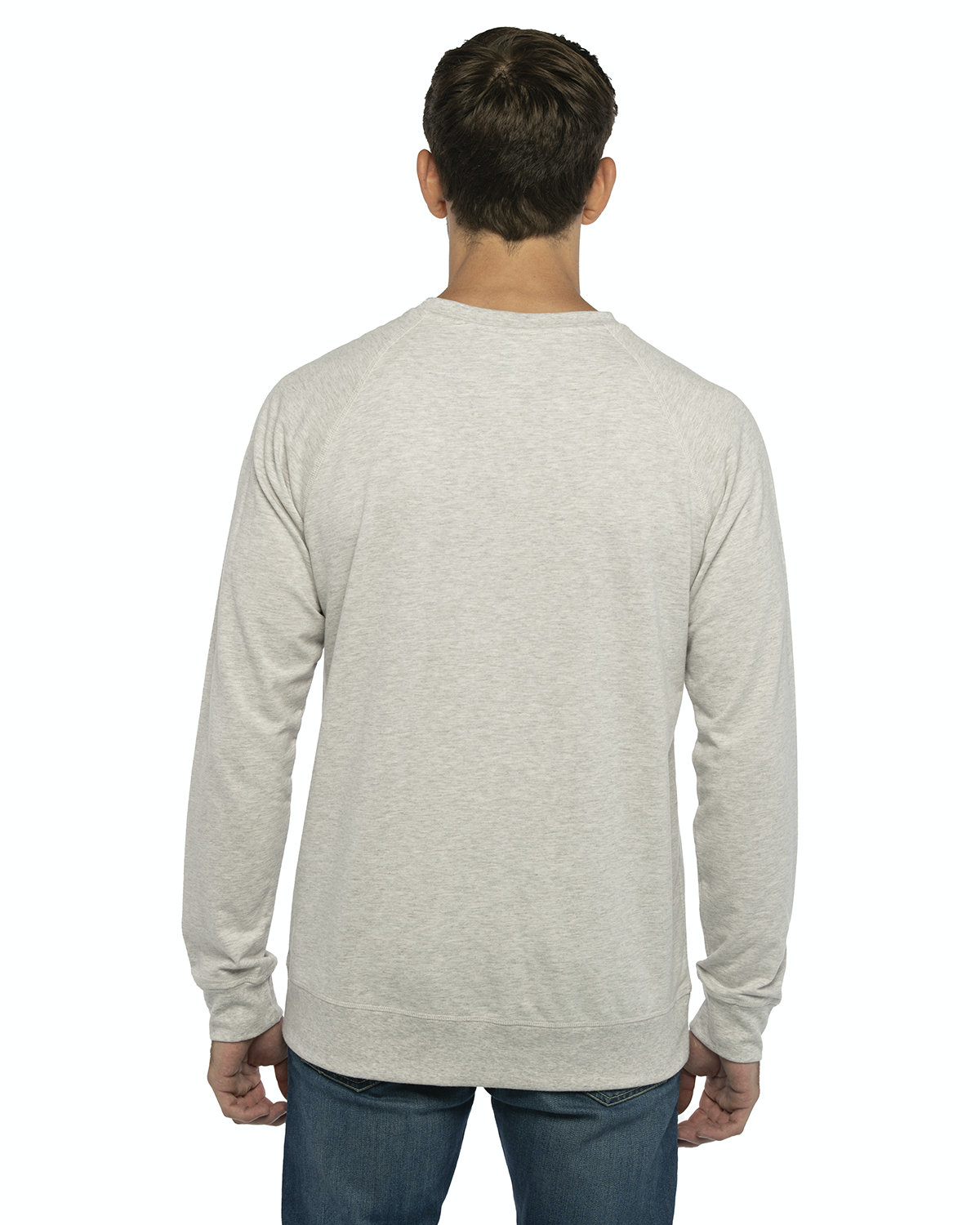 Next Level N9000 Unisex French Terry Raglan Crew | Jiffy Shirts