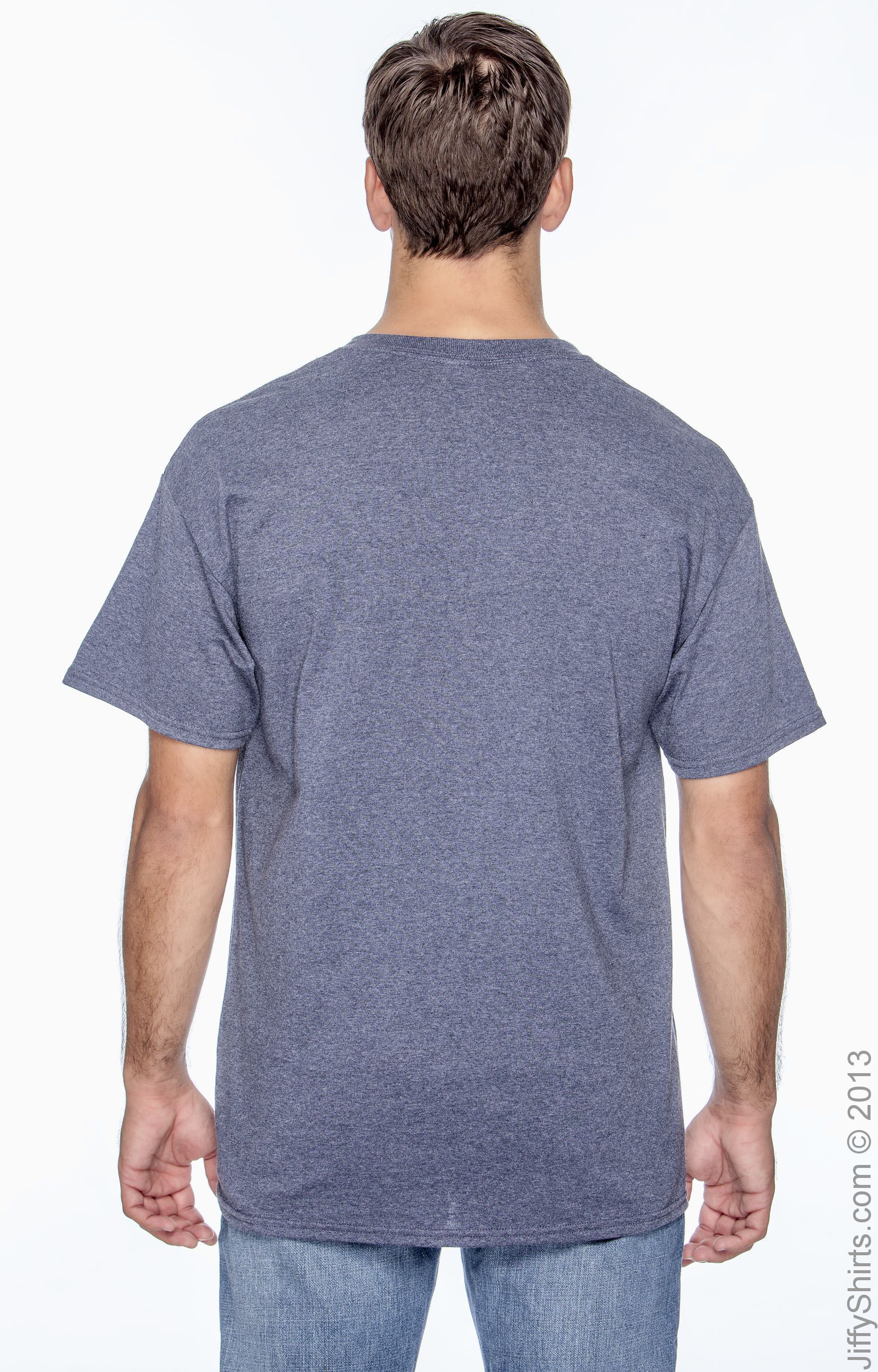 Gildan G200 Heather Navy Adult Ultra Cotton® 6 Oz T Shirt