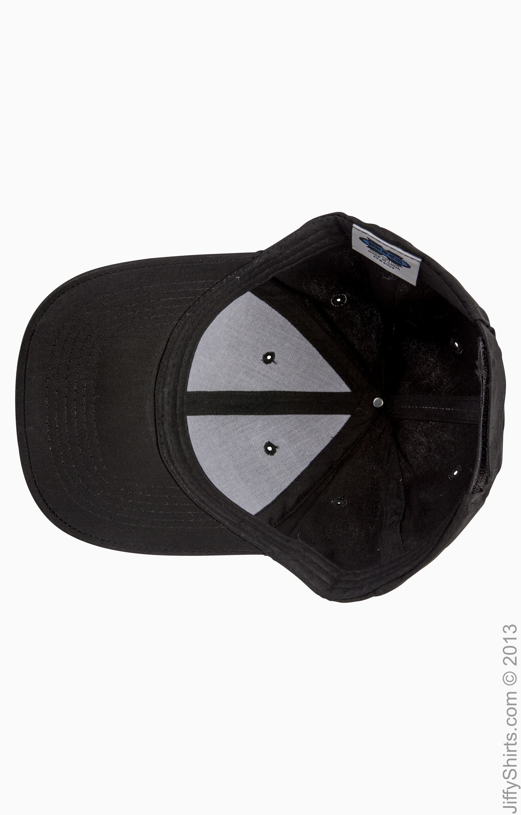 Big Accessories Bx020 6 Panel Structured Twill Cap | Jiffy Shirts