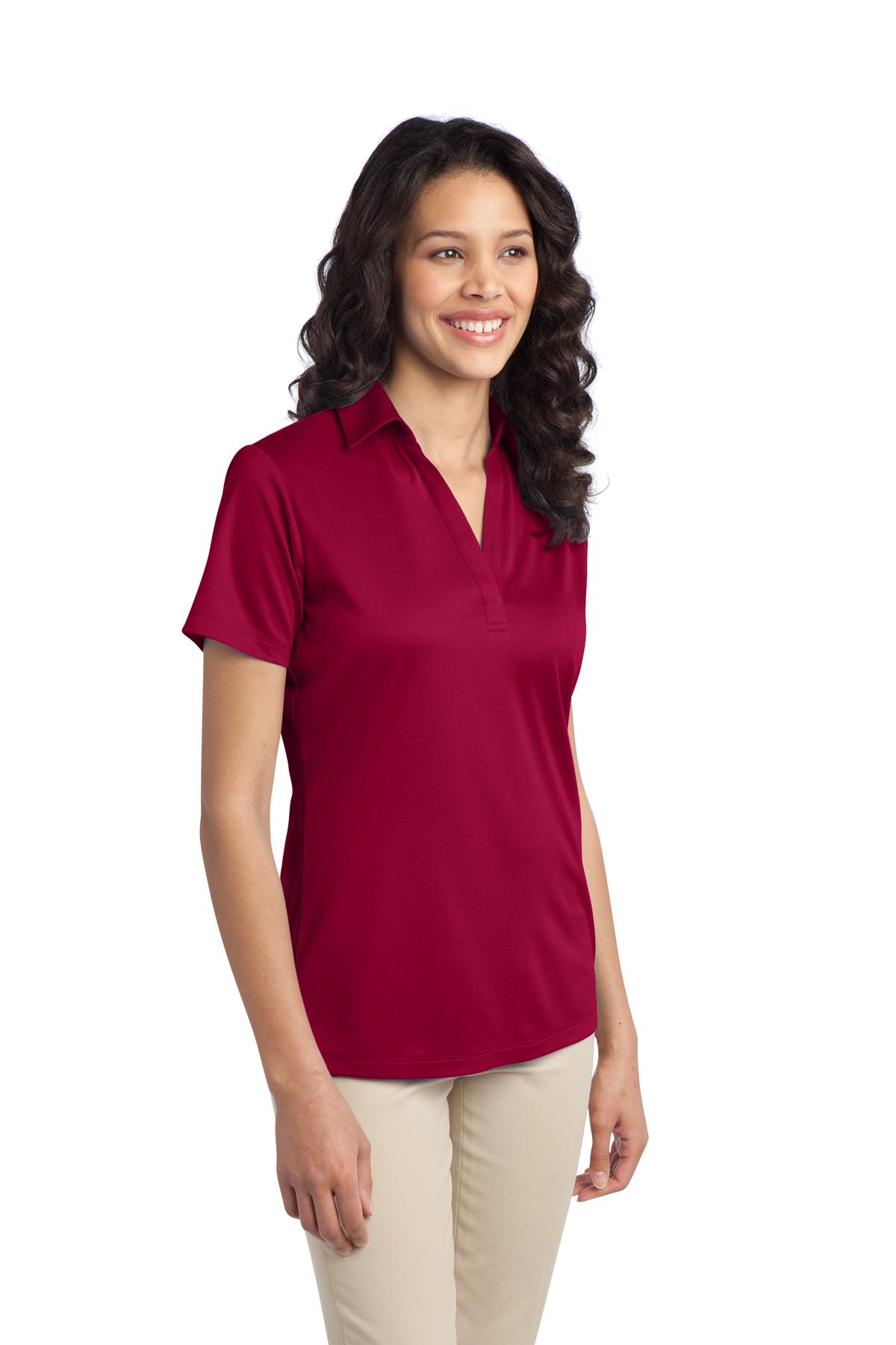 Port Authority L540 Ladies Silk Touch Performance Polo | Jiffy Shirts