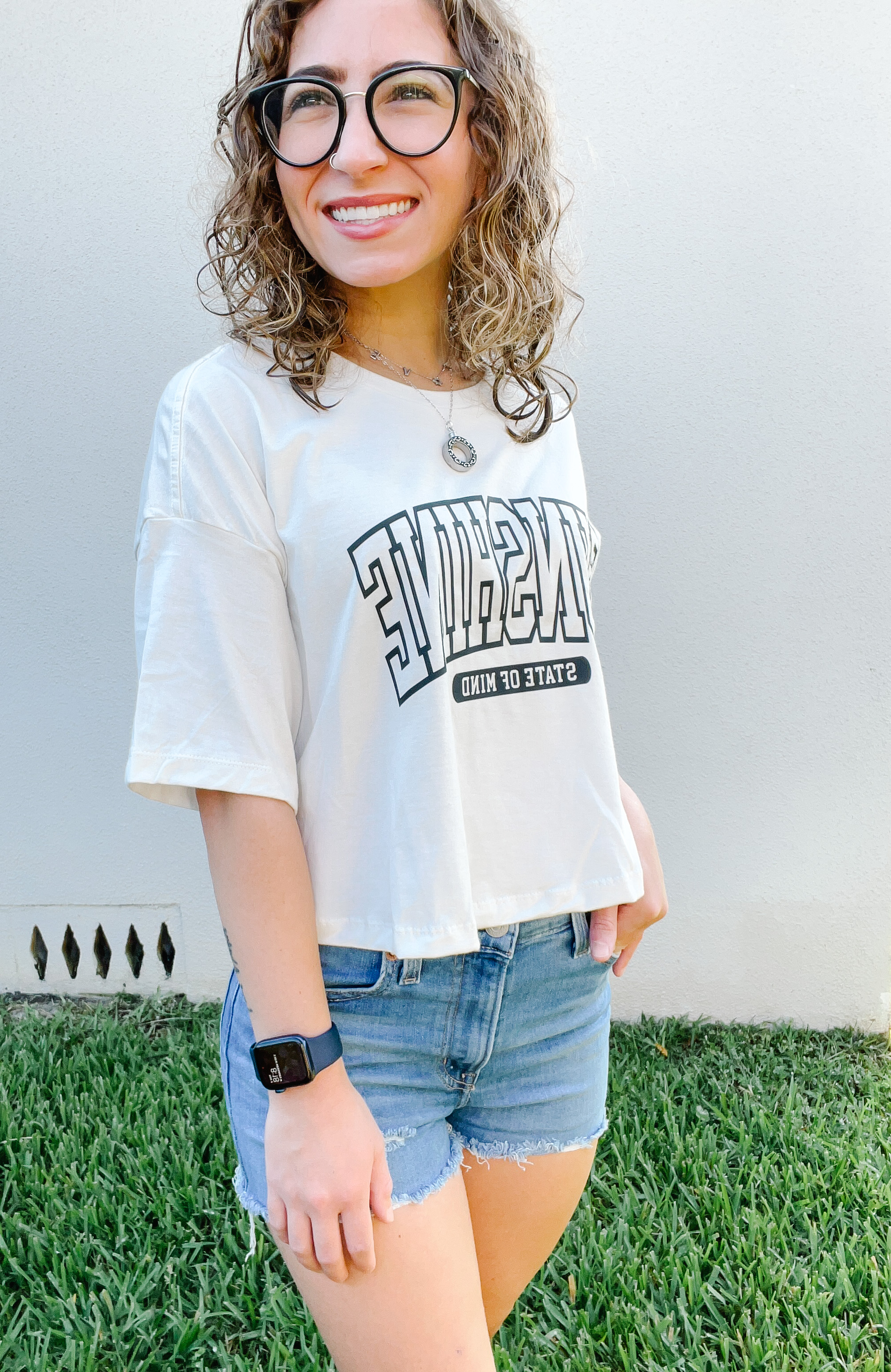 Bella Canvas 6482 Ladies' Jersey Cropped T Shirt | Jiffy Shirts